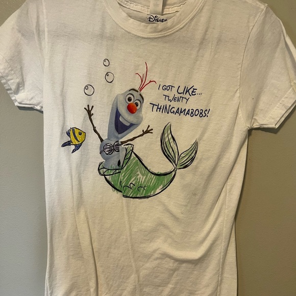 Disney | Tops | Disney Olaf Shirt | Poshmark